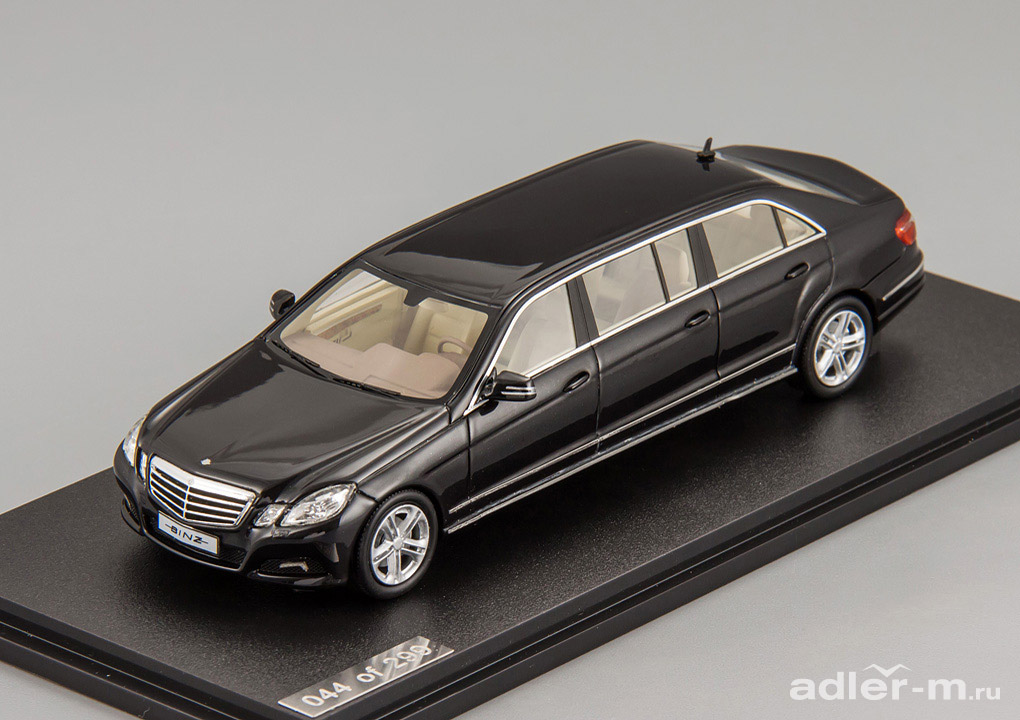 GLM 1:43 Mercedes-Benz W212 E-Class Long by Binz 2012 (black) GLM43203502